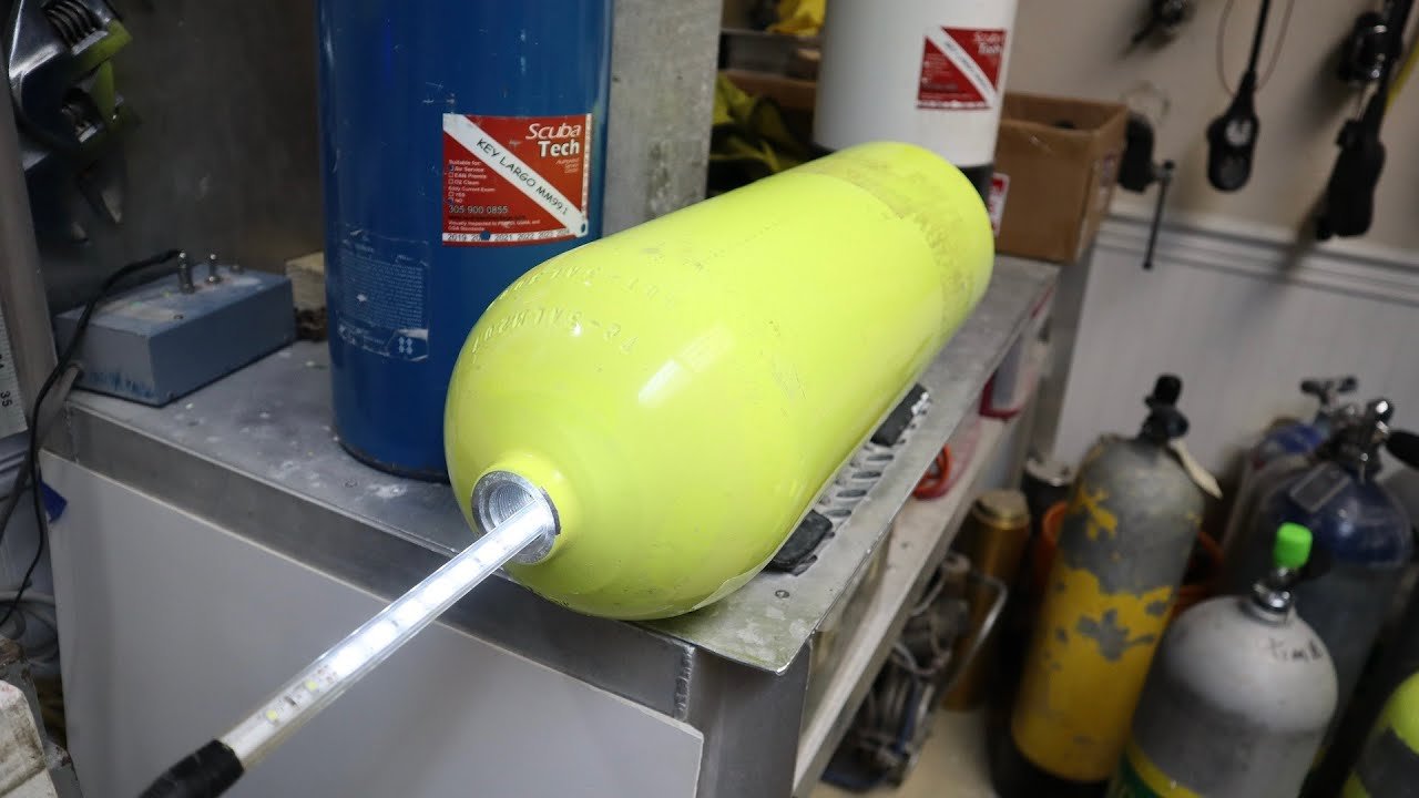 How a Cylinder Visual Inspection is Performed